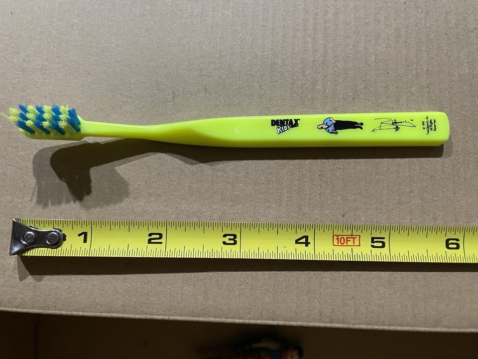WWE Vintage WWF Big Bossman Toothbrush Dentax Kids 1991 | eBay
