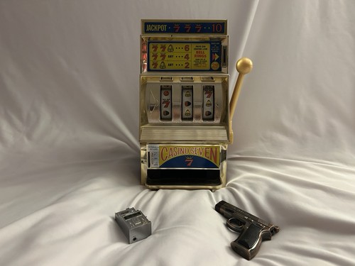 Limited Edition Rare Mini Slot Machine Bundle With Lighter Set | eBay