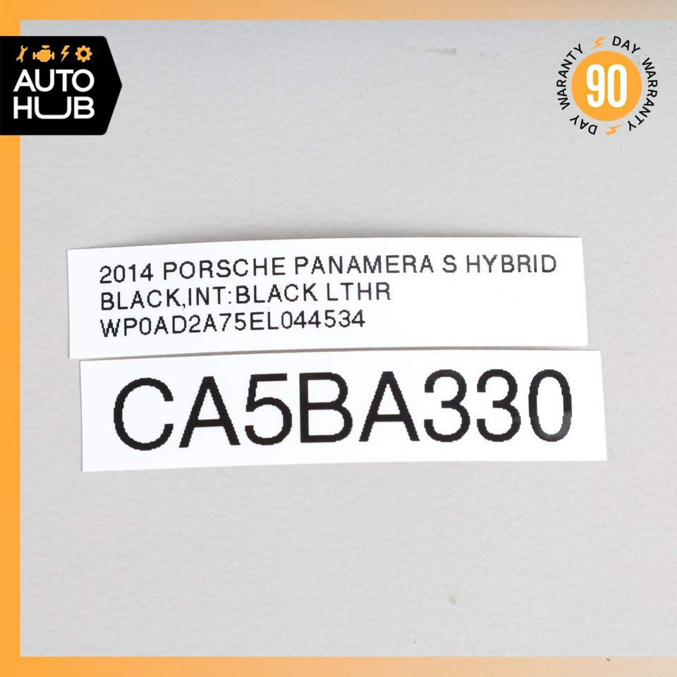 Porsche Panamera S Hybrid 970 Rear Upper Outer Suspension Arm ...