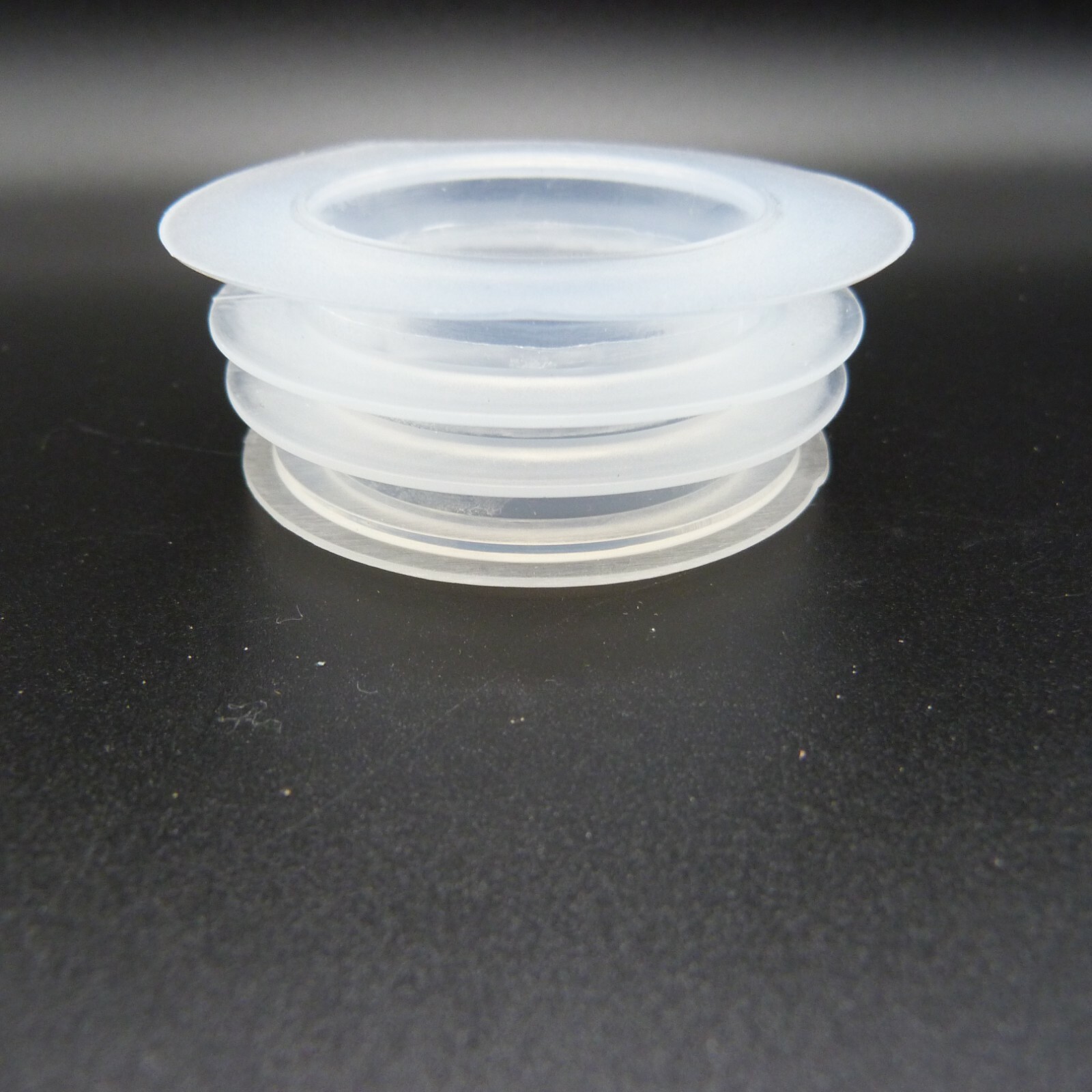 INTERNAL FLUSH CONE (CLEAR) RUBBER SEALING WASHER FLUSH PIPE TO PAN ...