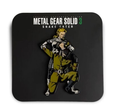 Metal Gear Solid 3 Snake Unmasked Raikov Coronel Volgin Enamel Pin ...