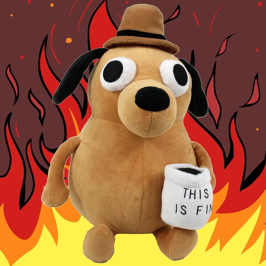 Dog Meme This Is Fine