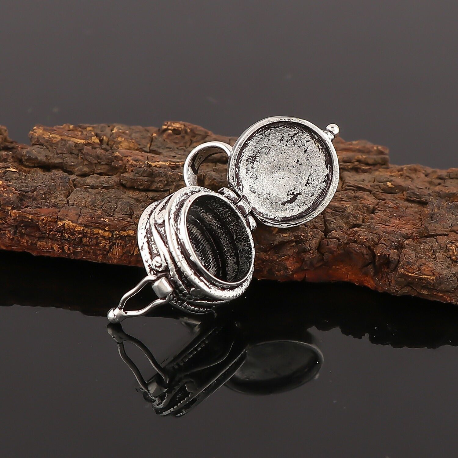 Red Garnet Gemstone Star Shape Poison Pendant,925 Silver Handmade ...