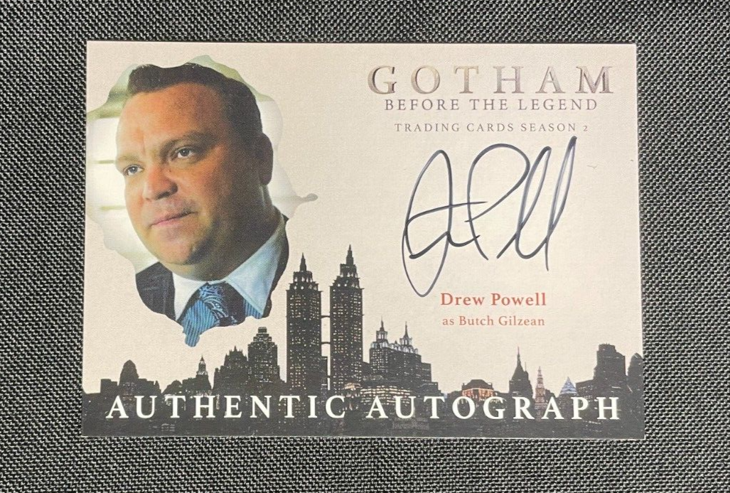 Drew Powell as Butch Gilzean Autograph Gotham Before the Legend Season ...