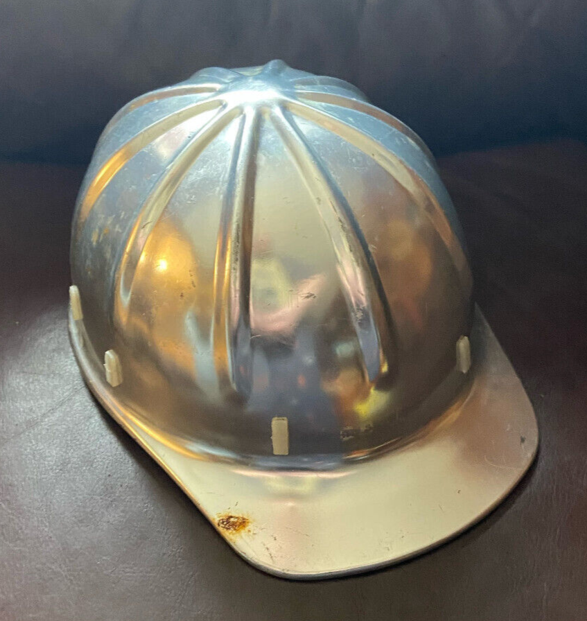 APEX HARD HAT - VINTAGE - METAL ALUMINUM | eBay