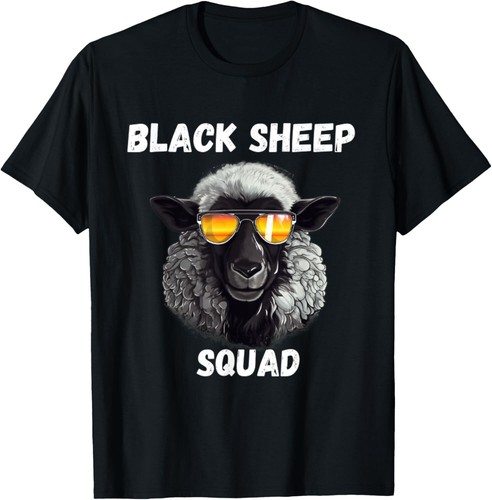 Black Sheep Squad - T-Shirt Outcast Black Sheep In Family T-Shirt | eBay