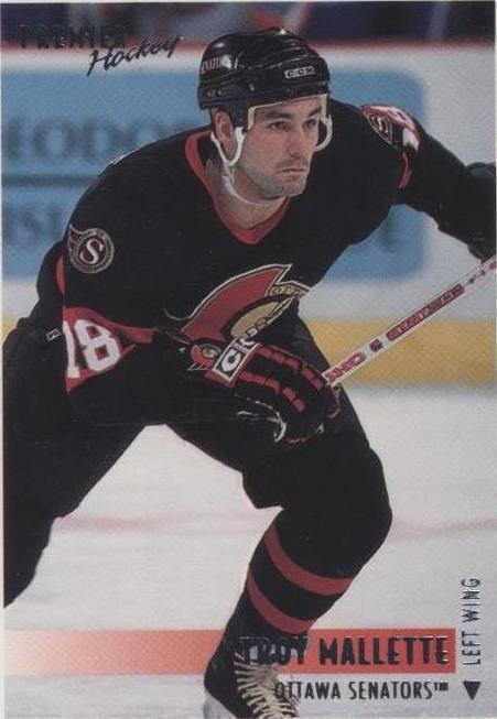 1994-95 O-Pee-Chee Premier - Troy Mallette #303 for sale online | eBay