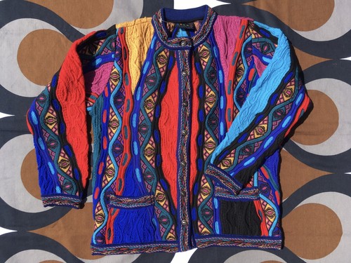 GECCU 3D-knitted crew-neck merino wool ‘Mati’ cardigan, Small. | eBay