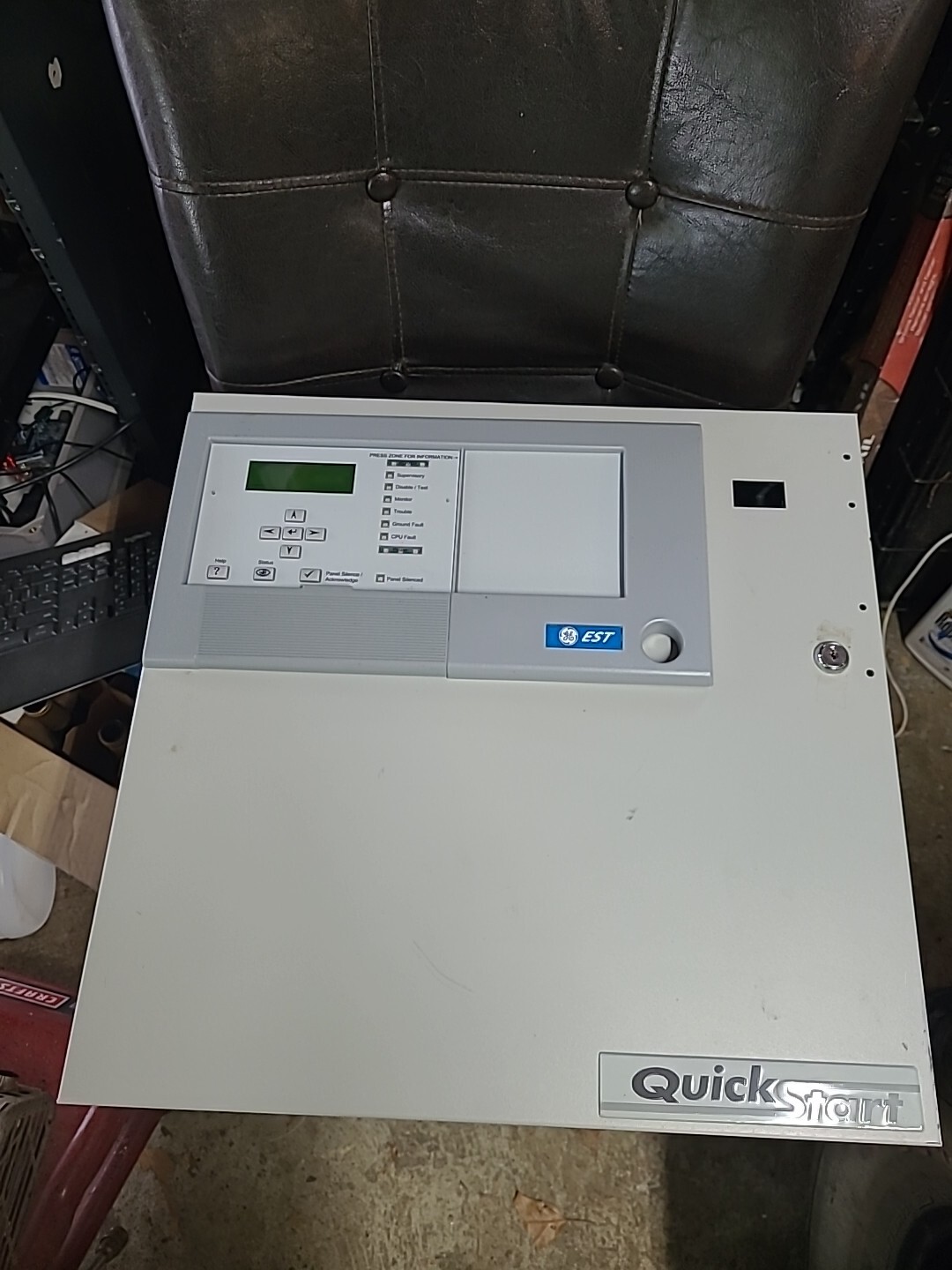 G.E. EST Quickstart Fire Alarm Control Panel | eBay