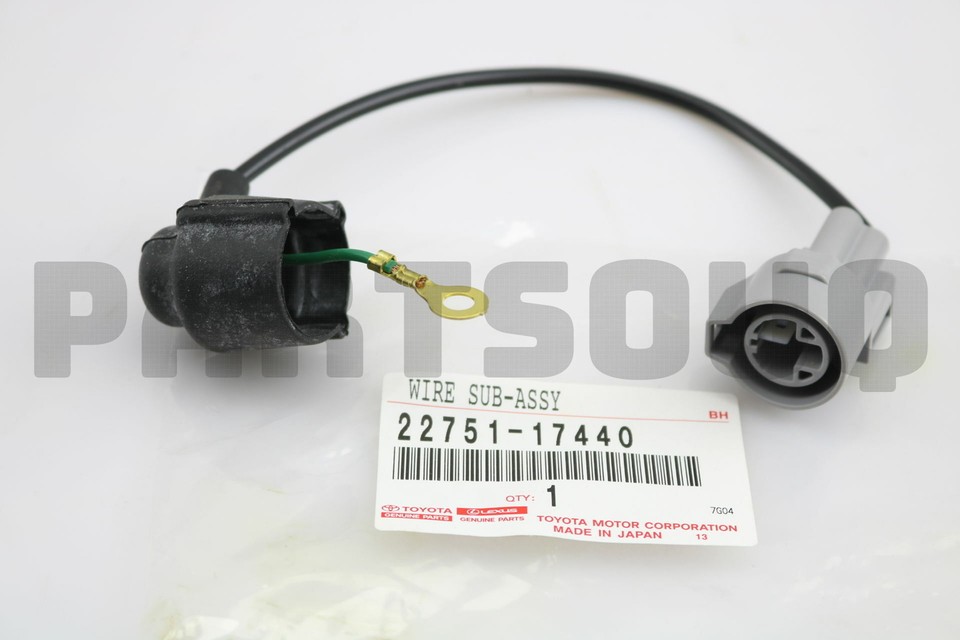 2275117440 Genuine Toyota WIRE SUB-ASSY, FUEL CUT SOLENOID 22751-17440 ...