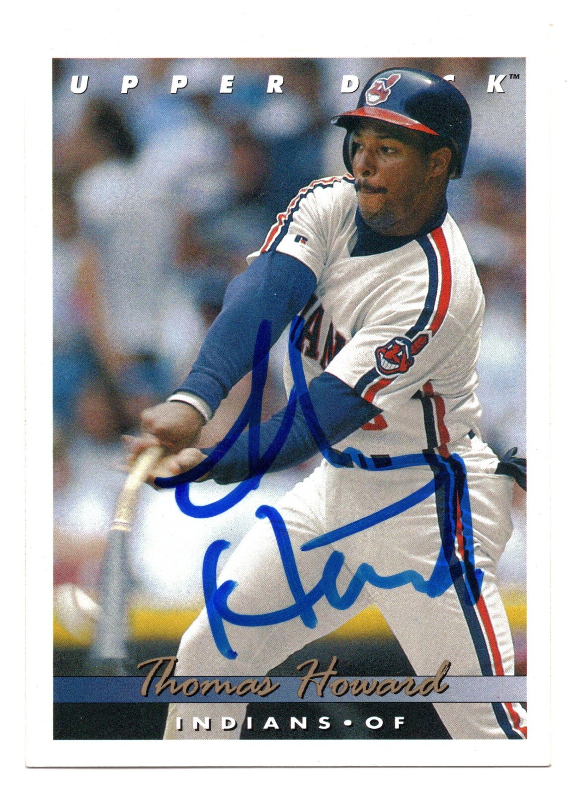 Thomas Howard Autograph On A 1993 Upper Deck - California Angels | eBay