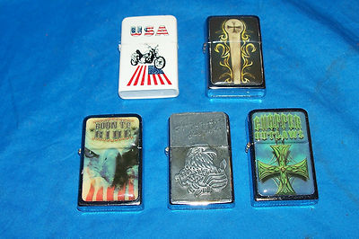 Born to Ride American Legend Chopper Outlaws Biker Motorcycle Cigarette ...