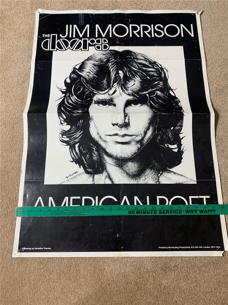 Jim Morrison American Poet Poster
