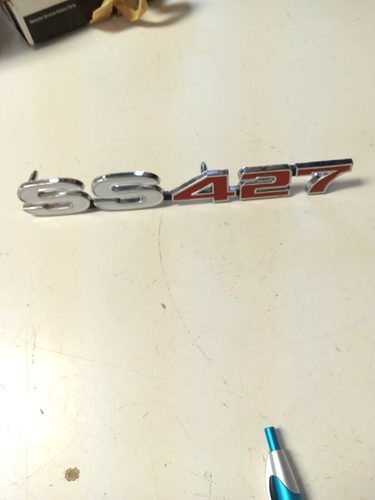 SS 427 Super Car Emblems Pair Corvette Chevelle 7752254 for sale online ...