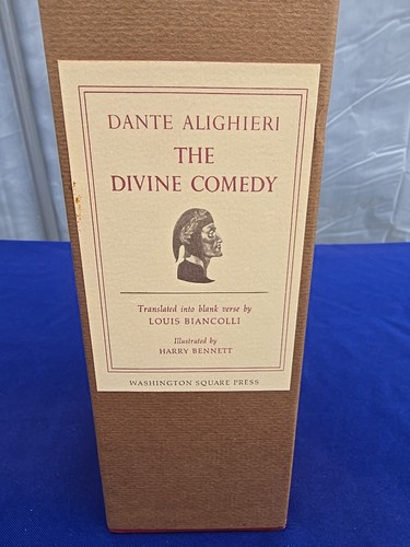 Dante Alighieri The Divine Comedy 3 Vol Box Set Illus. by Harry Bennett ...