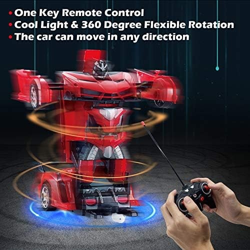 Remote Control RC Car Robot Transformer Rechargeable Toy | eBay