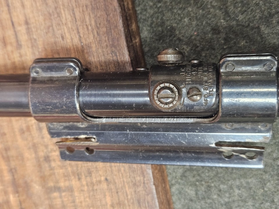J.C. Higgins 4X Weaver Rifle Scope USA with Mount Steel Tube El Paso ...