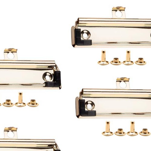 Clipboard Clamps Hardboard Clips Office Supplies with Rubber | eBay