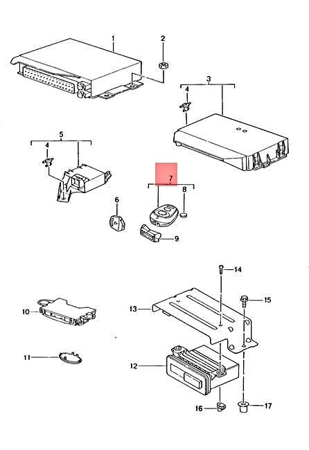 Genuine PORSCHE Boxster Porsche Handheld Transmitter 98663724304 | eBay