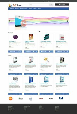 Software Store Website For Sale 100+ Software Preloaded + Free Hosting ...