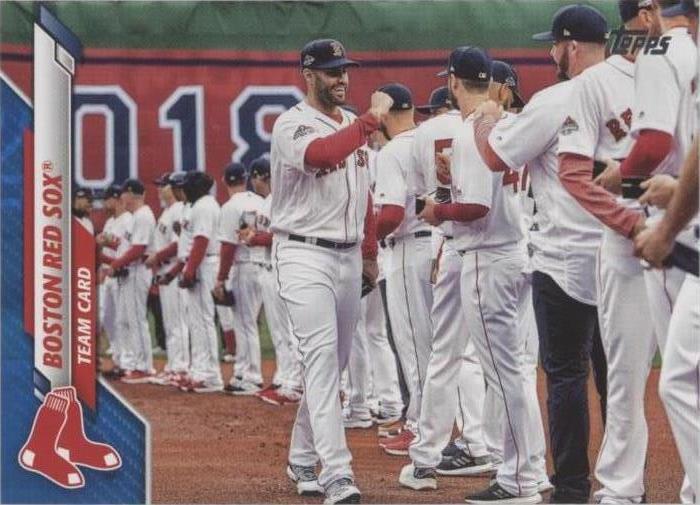 2020 Topps - Boston Red Sox #274 Blue Border /299 for sale online | eBay