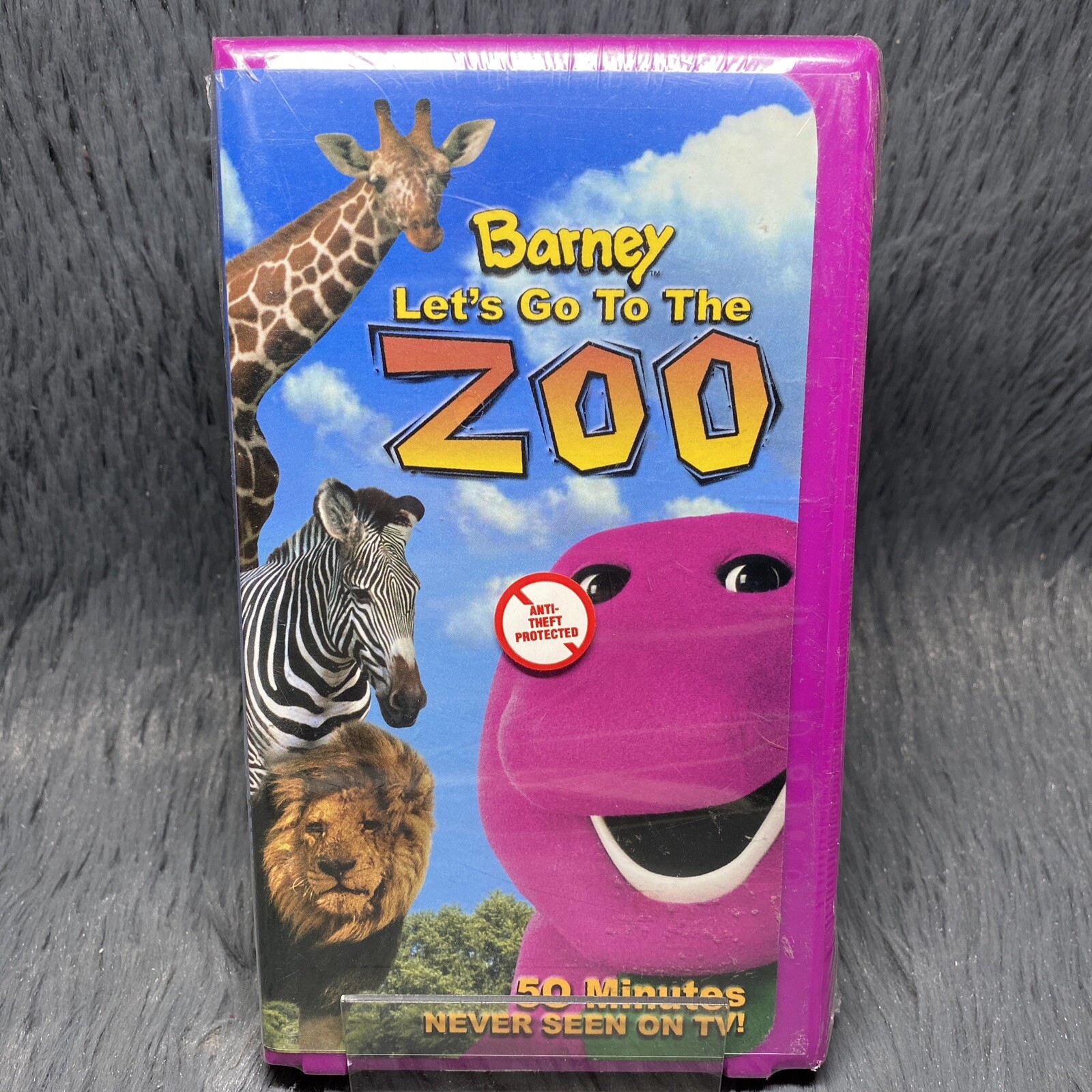 Barney - Lets Go to the Zoo (VHS, 2001) for sale online | eBay