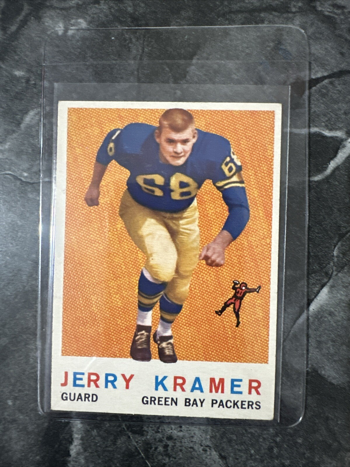1959 Topps #116 Jerry Kramer RC rookie GREEN BAY PACKERS EX-NM See ...