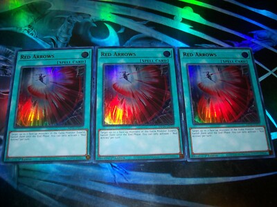 3x Red Arrows 1st Edition Ultra Rare MP24-EN253 Yu-Gi-Oh! | eBay