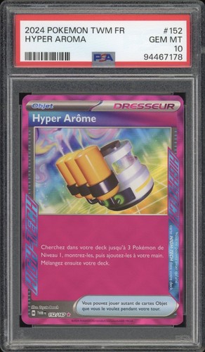 2024 Pokemon FRENCH Mascarade Crépusculaire Hyper Arôme-Aroma 152/167 ...
