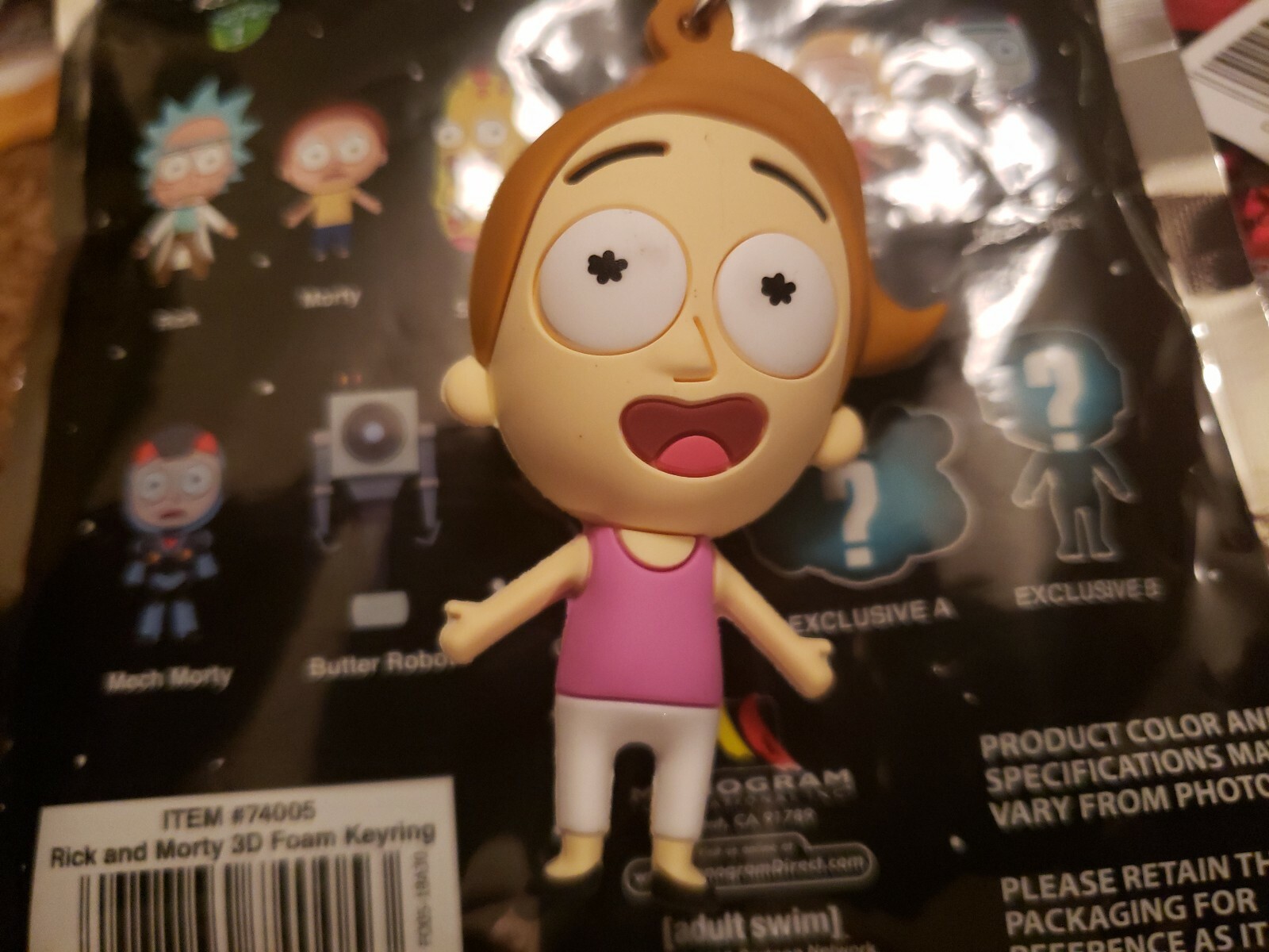 Monogram Rick and Morty 3d Figural Key Chain Gromflomite Series 1 for ...