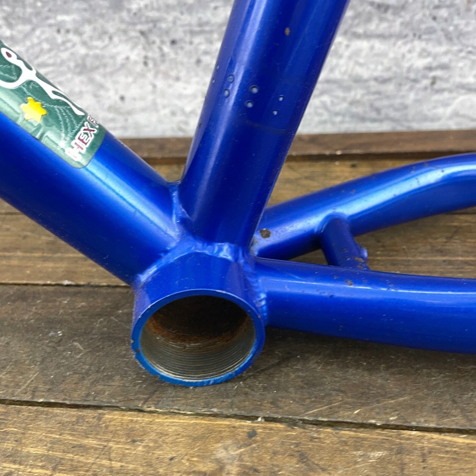 Vintage Voodoo Wanga Frame 18 in Mountain Bike ATB Blue Reynolds 631 ...