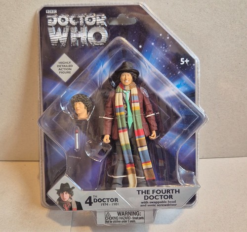 Doctor Who fourth Doctor Action Figure sealed new in box Character ...