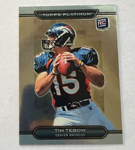 Tim Tebow 2010 Topps Platinum Rookie #79 Denver Broncos RC - Florida ...