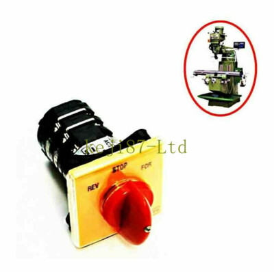 Bridgeport Milling Machine CNC Part - Forward Reverse 3 Phase Motor ...