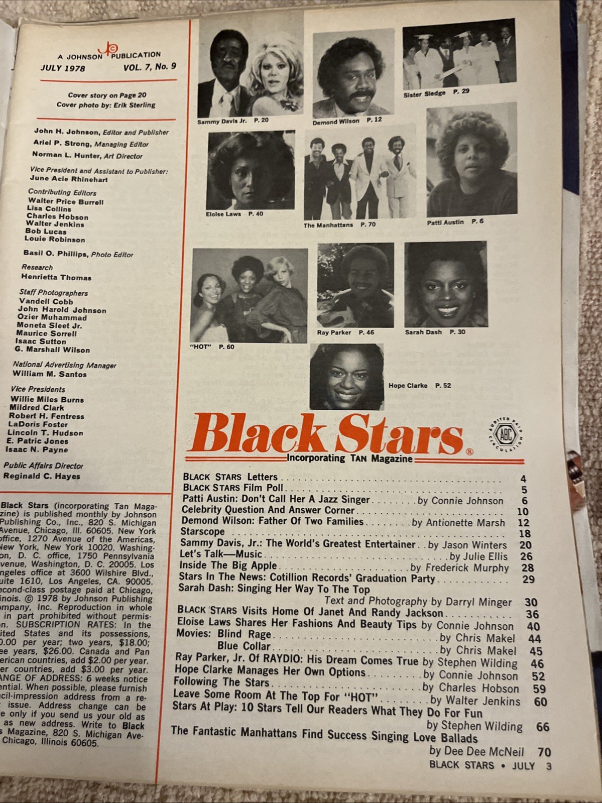Black Stars Magazine July 1978 | eBay