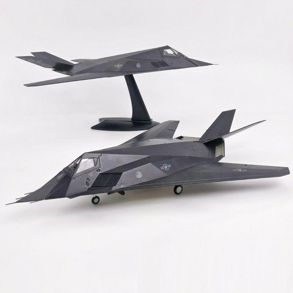 1/72 F117 Attack Military Aircraft Nighthawk Metal Diecast Plane ...