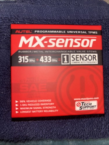 Autel MX-Sensors315MHz 433MHzTire Pressure Sensor Metal Stems. 4 PACK ...
