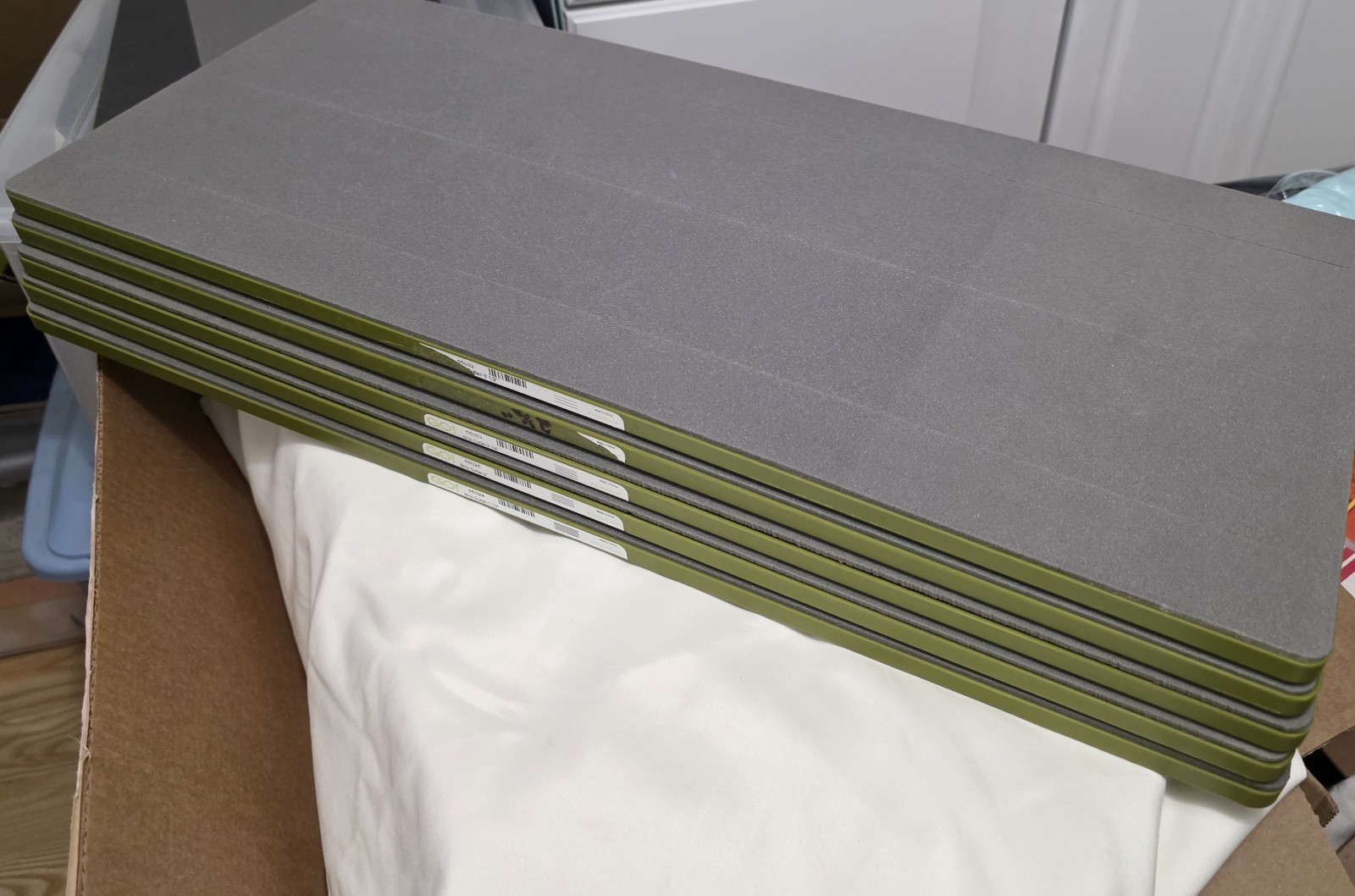 Accuquilt Go! Fabric Cutting Dies Lot Of 5 Strip Cutters! +Bonus Brand ...