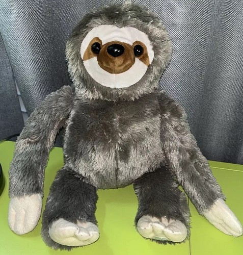 HTF Health Touch Battery Operated Vibrating SLOTH Plush Soothes Calms ...