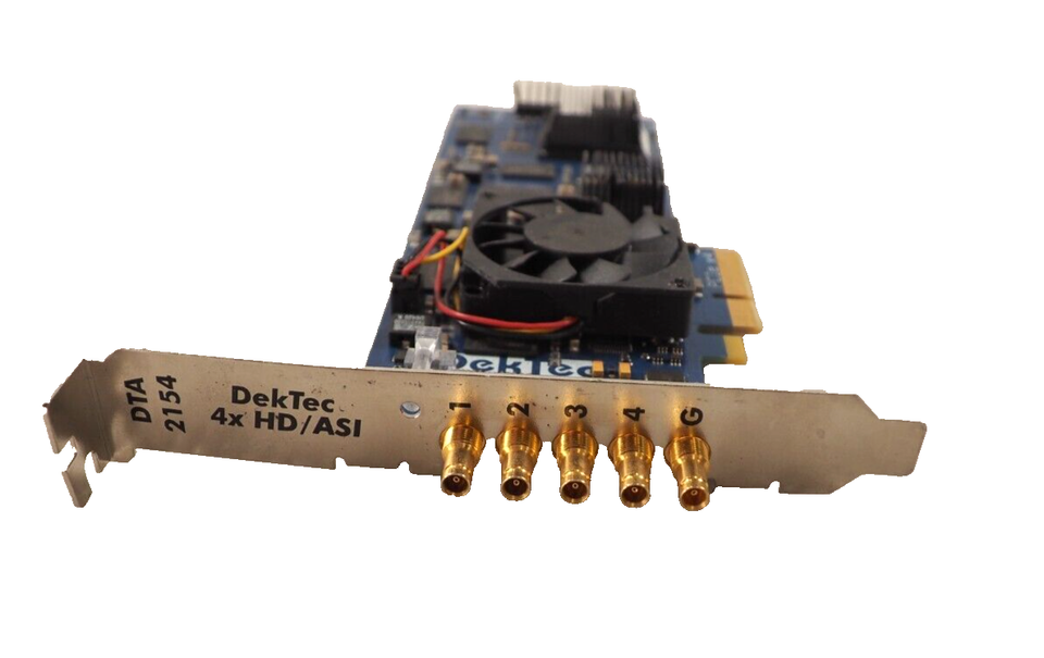 DekTec DTA 2154 DTA-2154 R4 Quad HD-SDI/ASI Ports Carte De Capture ...