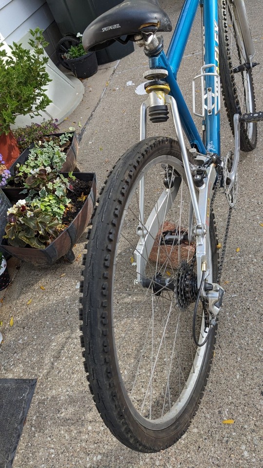 Pro Flex 755 Mountain Bike 1990's 21-speed Polymer Full Suspension ...