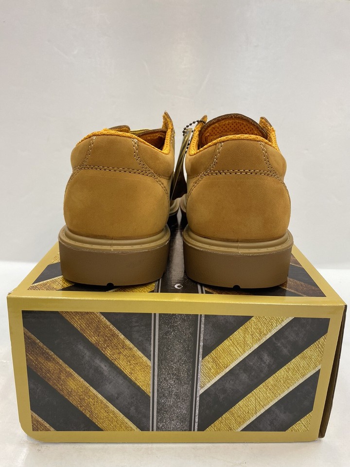 Men’s Zanco Comfort Slip Resistant Work Shoes 7451 Wheat | eBay