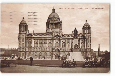 Postcard 1928 Dock Board Offices, Liverpool VTG ME6. | eBay