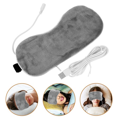 Warming Eye Mask for Dry Eyes Travel Masks Sleep Blindfold Heat Fever ...