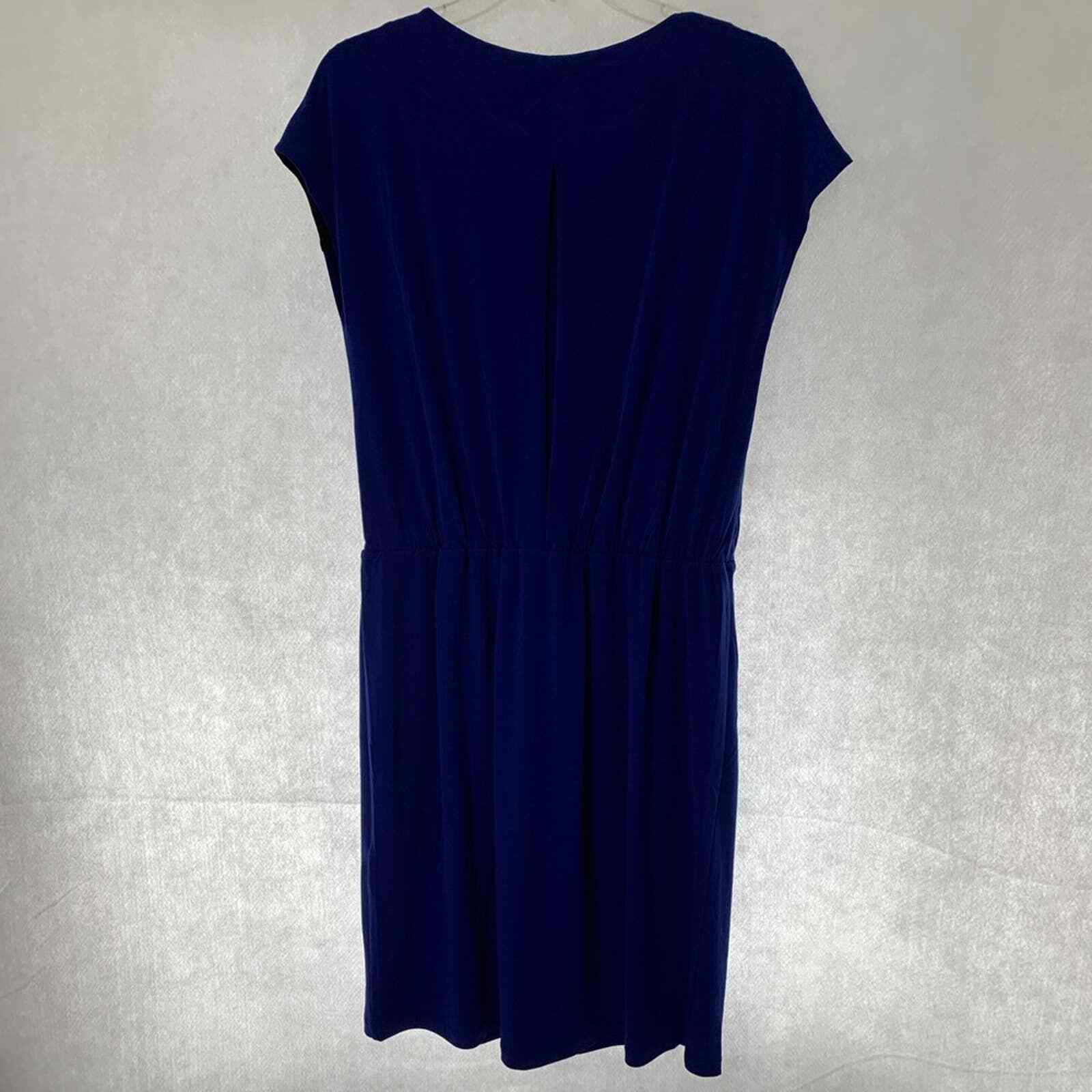 Ellen Tracy Blue and Black Color Block Dress - Gem