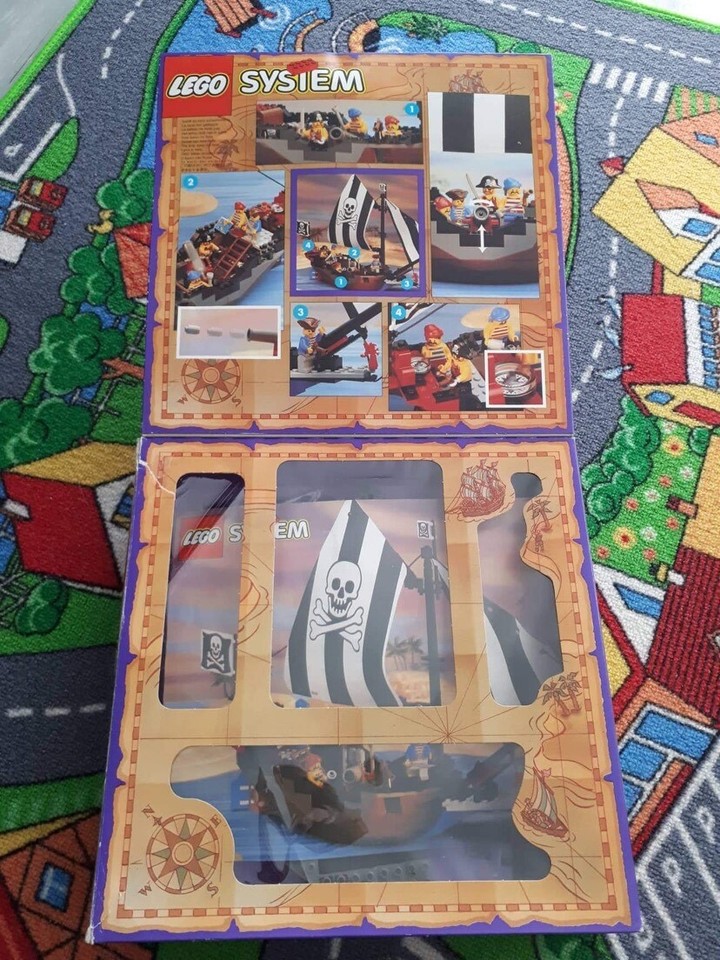 LEGO Pirates Renegade Runner 6268 Complete with BOX and MANUAL ...