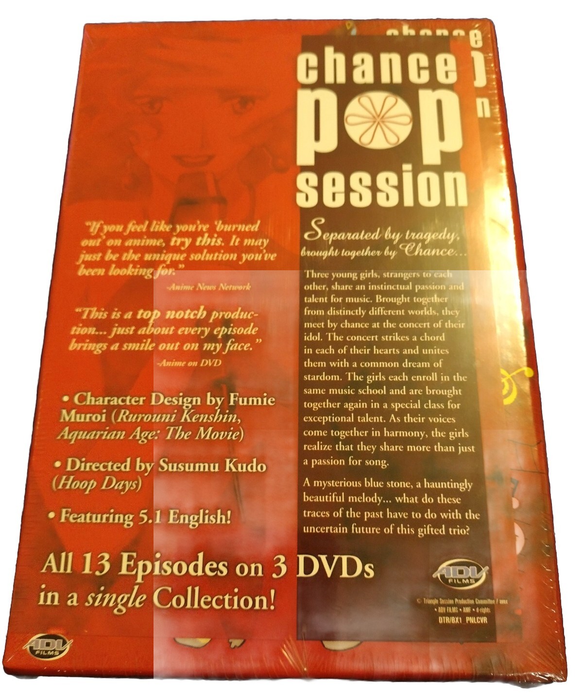 Chance Pop Session - The Complete Collection (DVD, 2006, 3-Disc Set ...