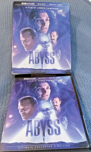 The Abyss (4K Ultra HD Blu-ray) w/Digital Code & Slipcover -Like New ...