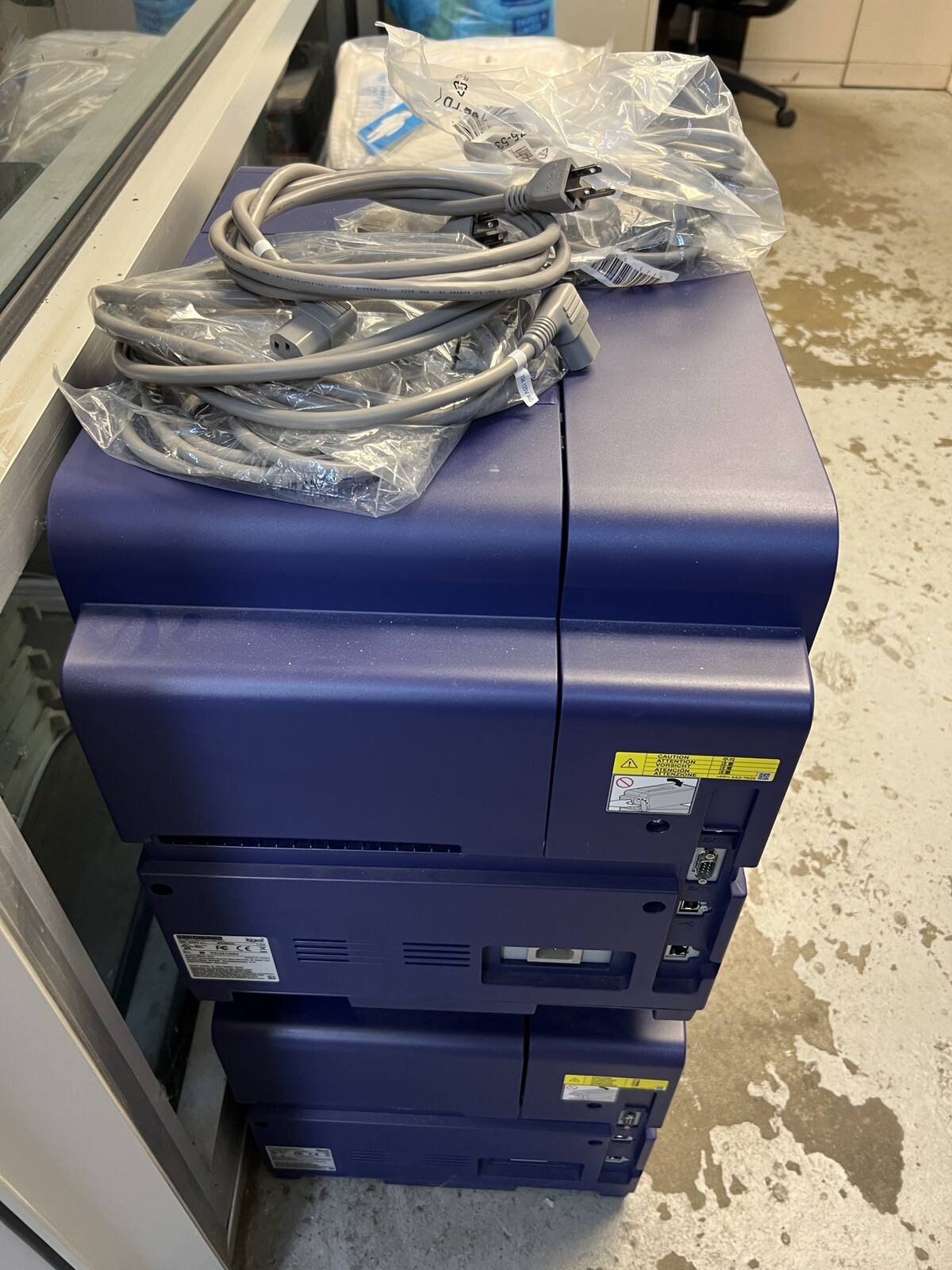 2 Astromed Quicklabel Kiaro Printers Working, But Needs Print Heads And ...