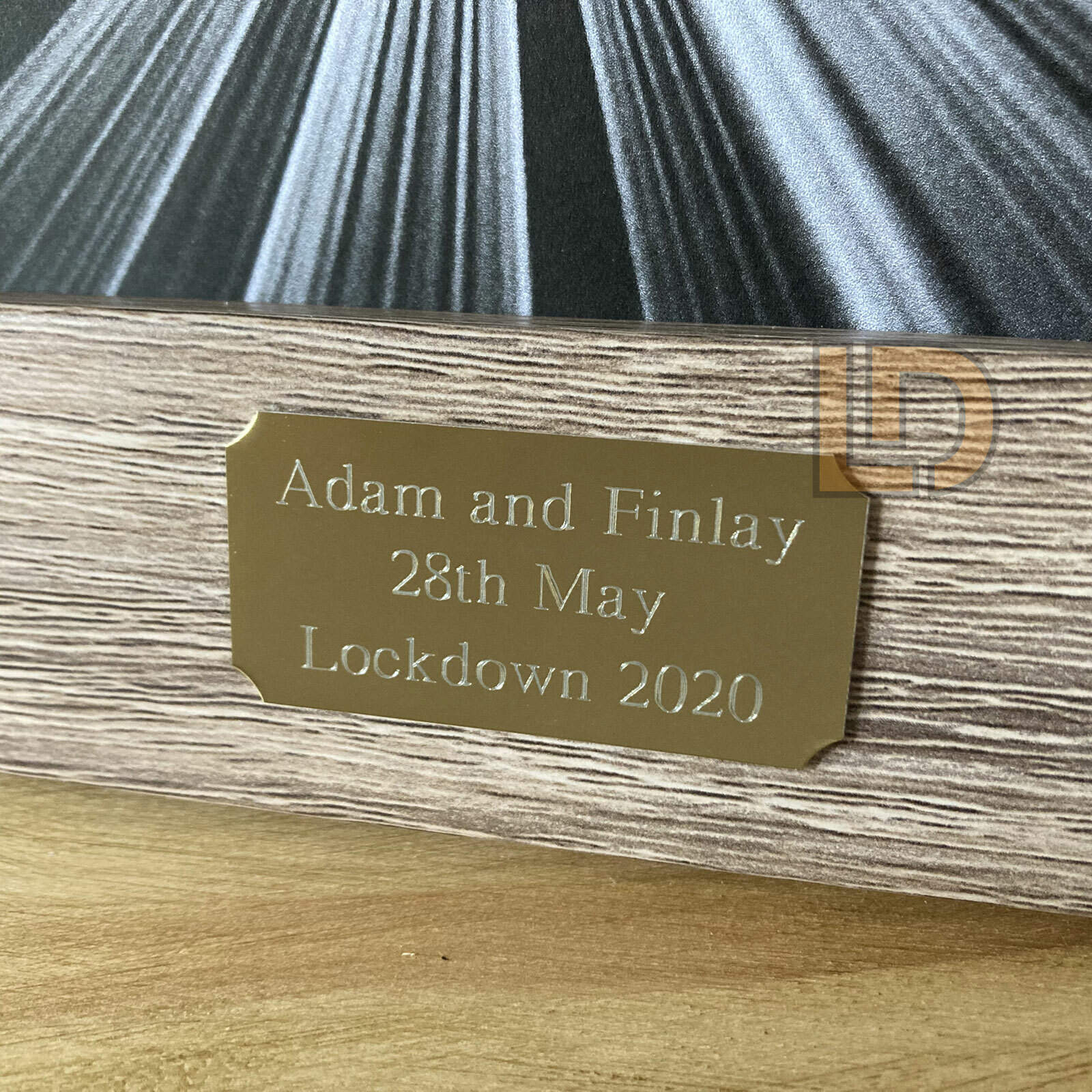 Engraved Trophy Plaques Plates, Gold, 50 x 25mm Self Adhesive Trophy ...